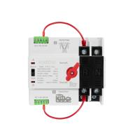 China LVMA LMQ4-100X 100A Three Phase Din Rail Type Uninterruptible Dual Power Automatic Transfer Switch for Households PC for sale