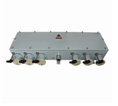 China Supergen Marine Stainless Steel Reefer Container Socket Box CZXB3-2/15 4 Outlets Nylon Copper Sockets 32A for sale