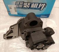 China Weichai Original Two-Stage Oil Pump 612600070324 for Diesel Engine Construction Machinery Heavy Truck WD12 1 Year Warranty 20kg for sale