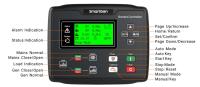China Original Brand New SmartGen Communication Base Station Diesel Generator Controller HGM6120T with Control Panel Plastic Material for sale