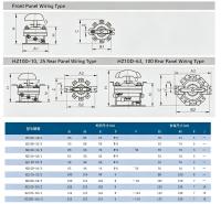 China Marine Combined Switch, Change Over Switch HZ910 10P/3, 3 Layer 9 Terminal, 10A, AC220V/380V High Quality Type 120 for sale