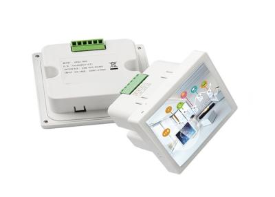 China 720 * 720 White Touch Screen Dimmer Switch For Hotel Room 24V / 90mA Backlight for sale