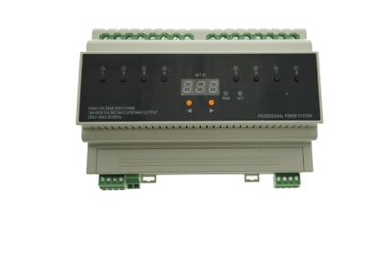 China DALI 8 Channels Interior Lamp Control Module , 16A Switch Execution Lighting Control Panel for sale