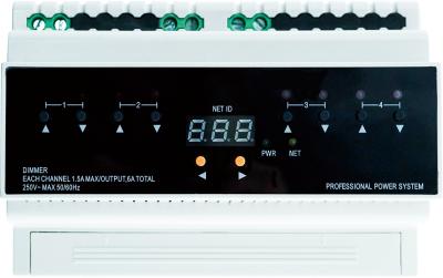 China Smart Lighting Control Systems Remote Control Lamp Module 4 Channel Forward Phase Dimmer for sale