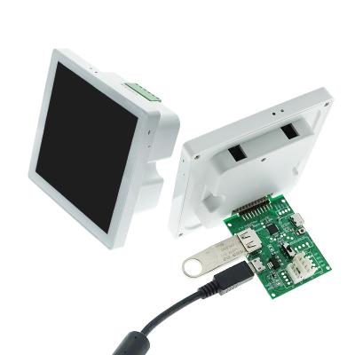China RS-485 Communication Touch Screen Dimmer Switch 5A With Full Viewing Angle for sale
