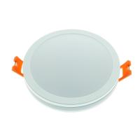 China Round Embedded Downlight LED Commercial Light Fixtures Relay Dimming Driver 110° Angle for sale