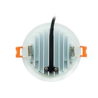 China Round Embedded Downlight LED Commercial Light Fixtures Relay Dimming Driver 110° Angle for sale