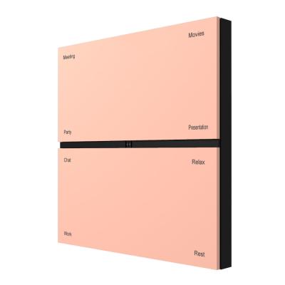 China Seamless Connection Smart Switch Panel 0.5W With Infrared Induction Backlight for sale