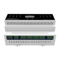 China RS485 Extention Hub Lighting Control Module DIN Rail 24V DC 60 Watts CE Approval for sale