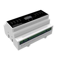 China Data Receive Headlight Control Module Extention DIN Rail RS485 Hub 24V DC for sale