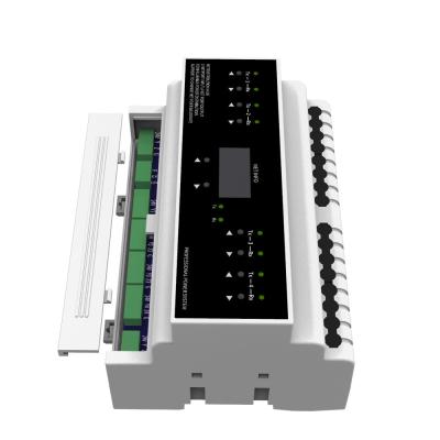 China Data Receive Headlight Control Module Extention DIN Rail RS485 Hub 24V DC for sale