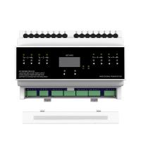 China DIN Rail RS-485 Extentionled Light Control Module 4 Ports  60 Watts Data Sending for sale