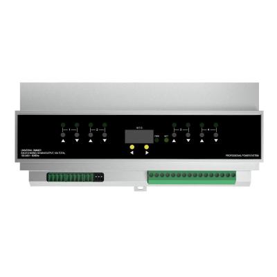 China RS-485 Triac Dimming Controller 4 Channels 120 To 277V DIN RAIL Override Input for sale