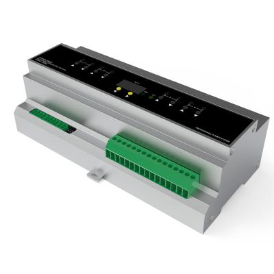 China DC Net Communications Triac Phase Dimmer 4CH 120 To 277V DIN Rail Mounting for sale