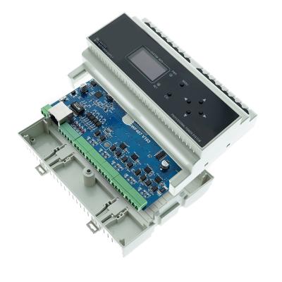 China 24 Volts DC DIN Rail Automation Processor With 4 I/O Ports For Lighting System for sale