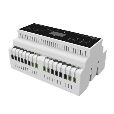 China Lighting Control System DIN Rail 24 Volts DC 4-Channel Trailing Edge Dimmer for sale