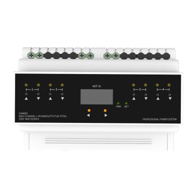 China 24 Volts DC Dimmer Controller With 4 Channels Reverse Phase Control for sale