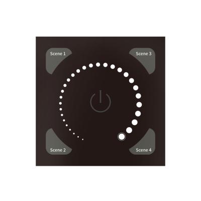 China Safety Voltage 12 VDC Commercial Light Control Switch DALI Capacitive Touch Panel for sale