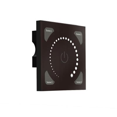 China Led Commercial Light Switch DALI Touch Panel Hotel Lighting Control for sale