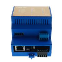 China IPv6 Protocol Dimmer Switch Module 24VDC Din Rail Automation Processor Blue Color for sale