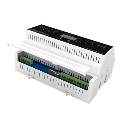 China 4 Channels DIN FLV4 Lighting Control Module With DC NET Communication for sale