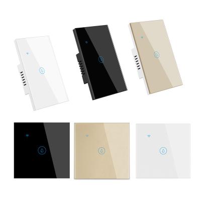 China WIFI Zigbee Water Heater Smart Switch Panel 20A US AU UK EU Standard for sale