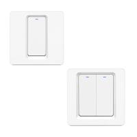 China Google Tuya Smart Switch Wireless Alexa Dimmer WIFI Switch Button for sale