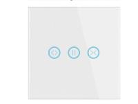 China EU UK WIFI Remote Control Wall Curtain Smart Switch Panel For Alexa Home for sale