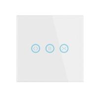 China EU UK WIFI Remote Control Wall Curtain Smart Switch Panel For Alexa Home for sale