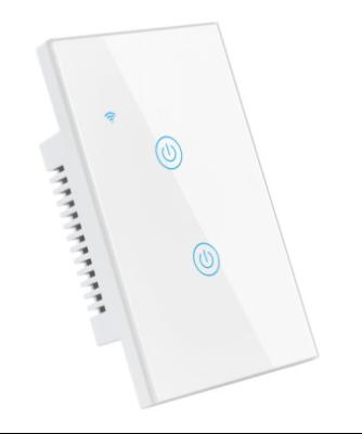China 3 Gangs WIFI Touch Tuya Smart Light Switch Smart Home Light Switch for sale
