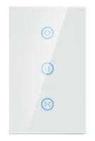 China US Standard 120 Type Tuya Wifi Switch App Touch Curtain Switch for sale