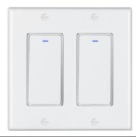 China ODM Smart Key Switch Tuya Smart Life Wifi Curtain Switch With Cover for sale