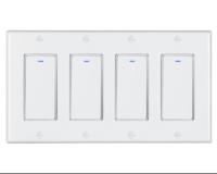 China ODM Smart Key Switch Tuya Smart Life Wifi Curtain Switch With Cover for sale