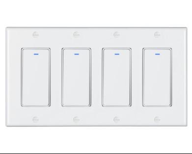 China ODM Smart Key Switch Tuya Smart Life Wifi Curtain Switch With Cover for sale