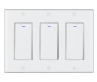 China ODM Smart Key Switch Tuya Smart Life Wifi Curtain Switch With Cover for sale