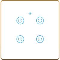 China 500W Alexa Google Tuya Smart Switch Home Zigbee Wireless Switch for sale