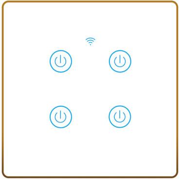 China 500W Alexa Google Tuya Smart Switch Home Zigbee Wireless Switch for sale
