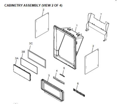 China Collar Moulding Assy Task Light for sale