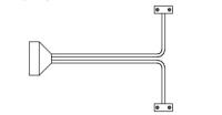 China ATM Spare Parts NCR  445-0599848 Door Switch Harness (RAL) for sale