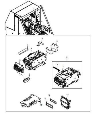 China ATM Spare Parts NCR MCRW for sale