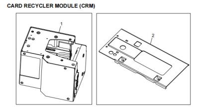 China ATM Spare Parts NCR CARD RECYCLER MODULE (CRM) for sale