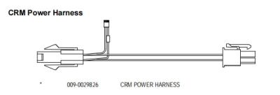 China ATM Spare Parts NCR 009-0029826 CRM POWER HARNESS for sale