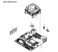 China ATM Spare Parts NCR Estoril Motherboard 445-0764456 for sale