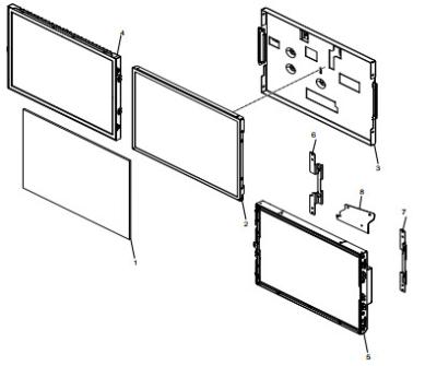 China ATM Spare Parts   15 INCH DISPLAY   009-0031057 for sale