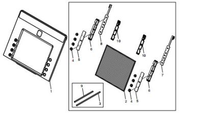China ATM Spare Parts  15 INCH DISPLAY WITH FDK 445-0740902 for sale