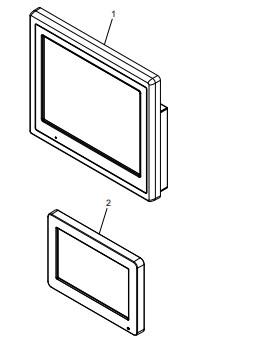 China ATM Spare Parts  OPERATOR PANELS 445-0763723 for sale