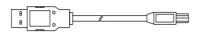China ATM Spare Parts USB TYPE A TO TYPE B HIGH SPEED CABLE 009-0021020 for sale