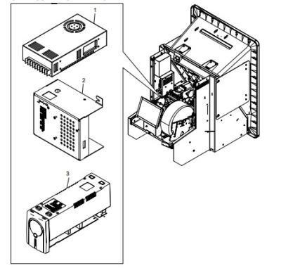 China ATM Spare Parts  009-0030700 POWER SUPPLY SWITCH MODE, 300W 24V WITH PFC for sale
