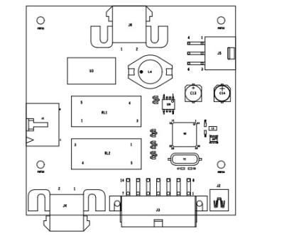 China ATM Spare Parts PRINTED CIRCUIT BOARDS PSU Intel With Heart Beat PCB Assembly 445-0752915 for sale