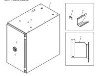 China Streamline Cash Management ATM Spare Parts CEN 1 ENCLOSURE for sale